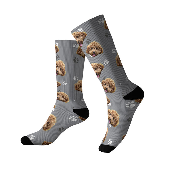Custom Dog & Pet Socks | Create Personalized Pet Socks with Your Dog's ...